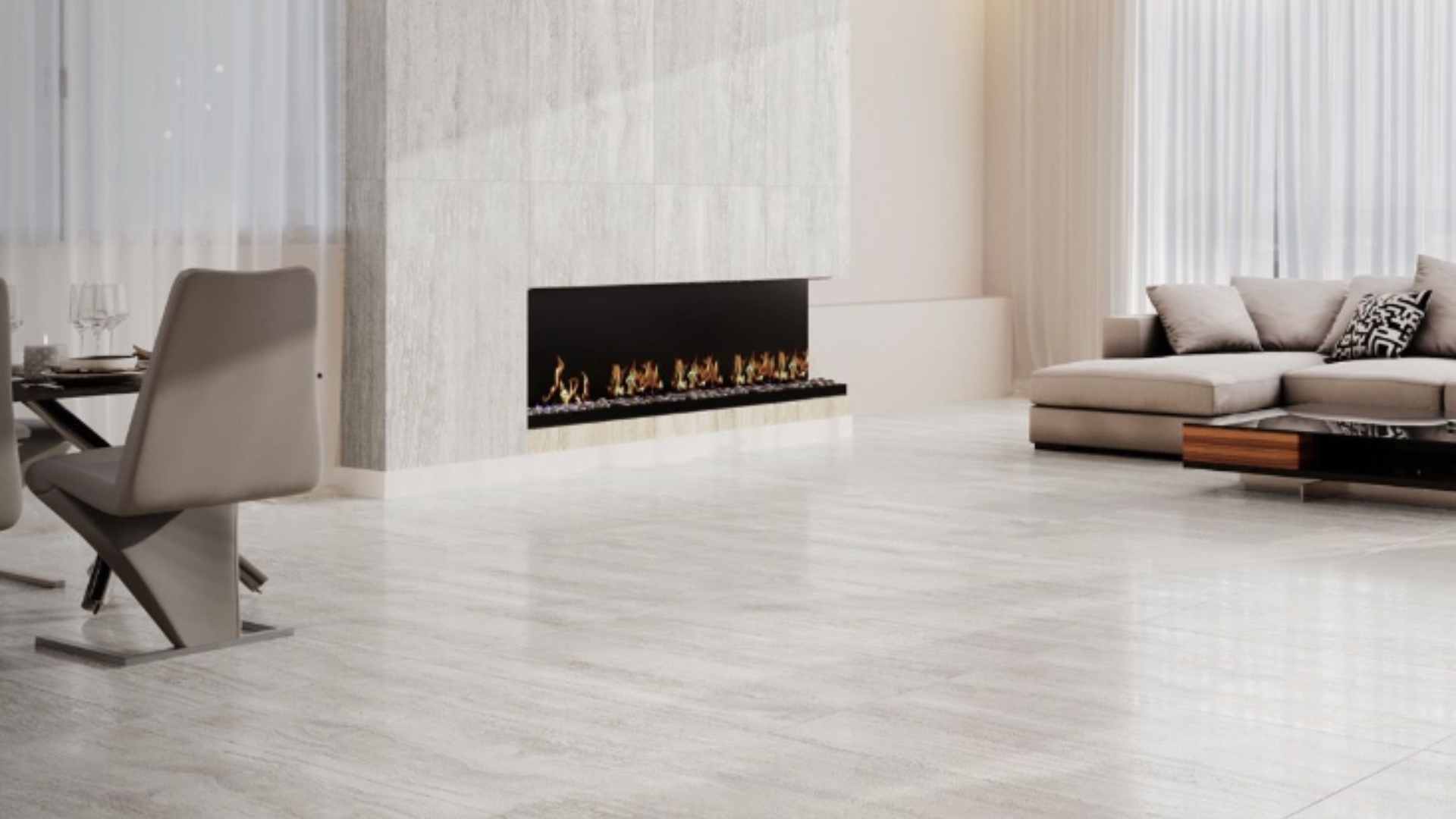 Travertine Porcelain - The All-Rounder - Versatile and Elegant