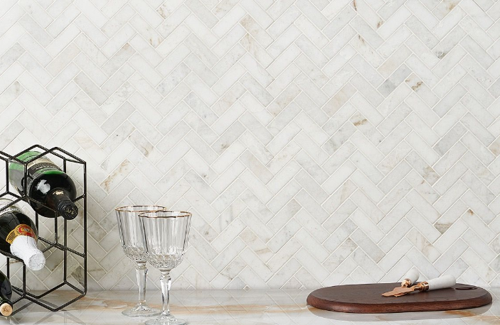 Alaska White Collection: Elevate Modern Luxury with Geometric Patterns