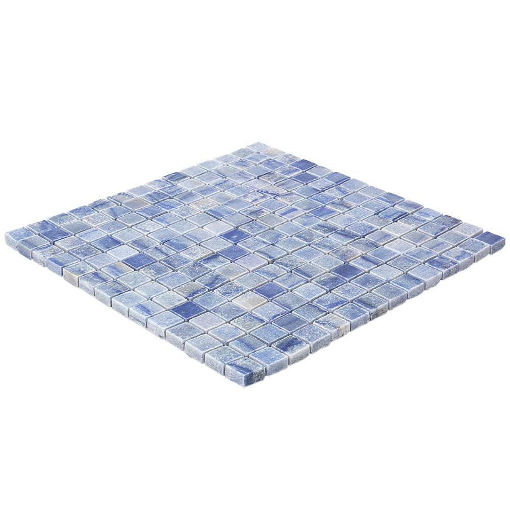 Blue Macauba 3/4" X 3/4" Stone Tile - Shop Stone Tiles At TileBar.Com